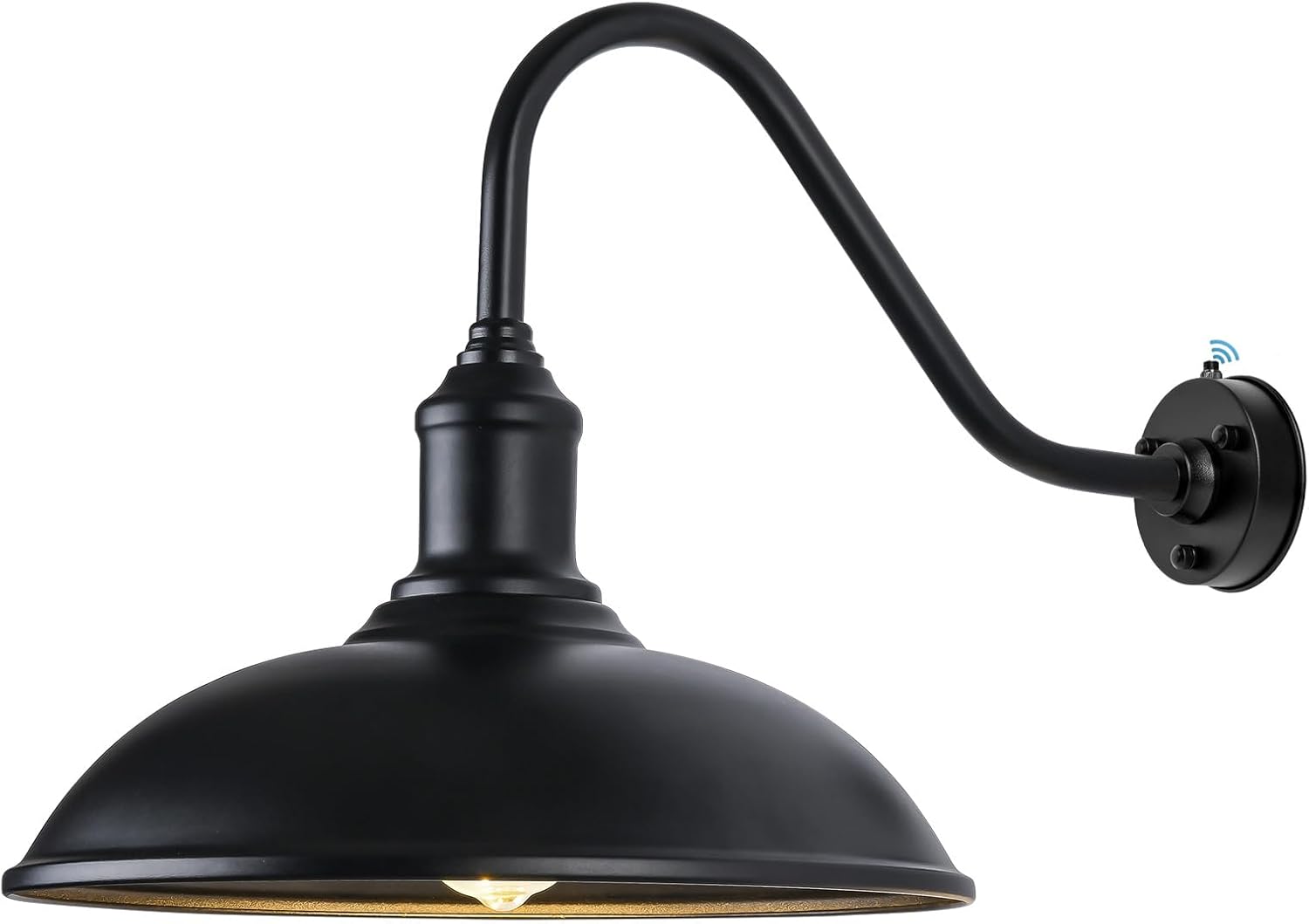 to Dawn Exterior Farmhouse Lighting 18" Diameter Barn Light Fixture for ...