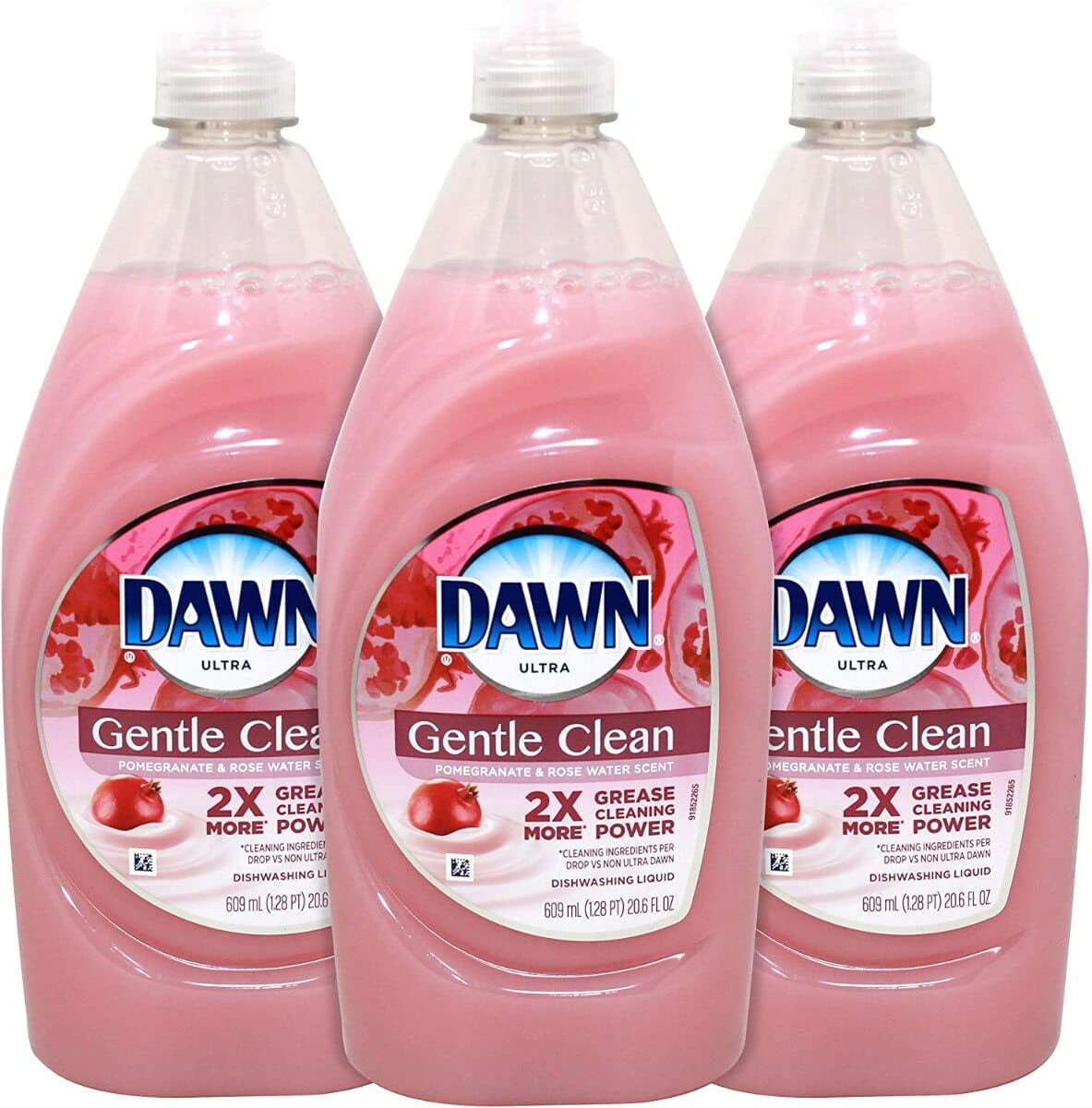 Dawn Gentle Clean Dishwashing Liquid, Pomegranate & Rose Water ...