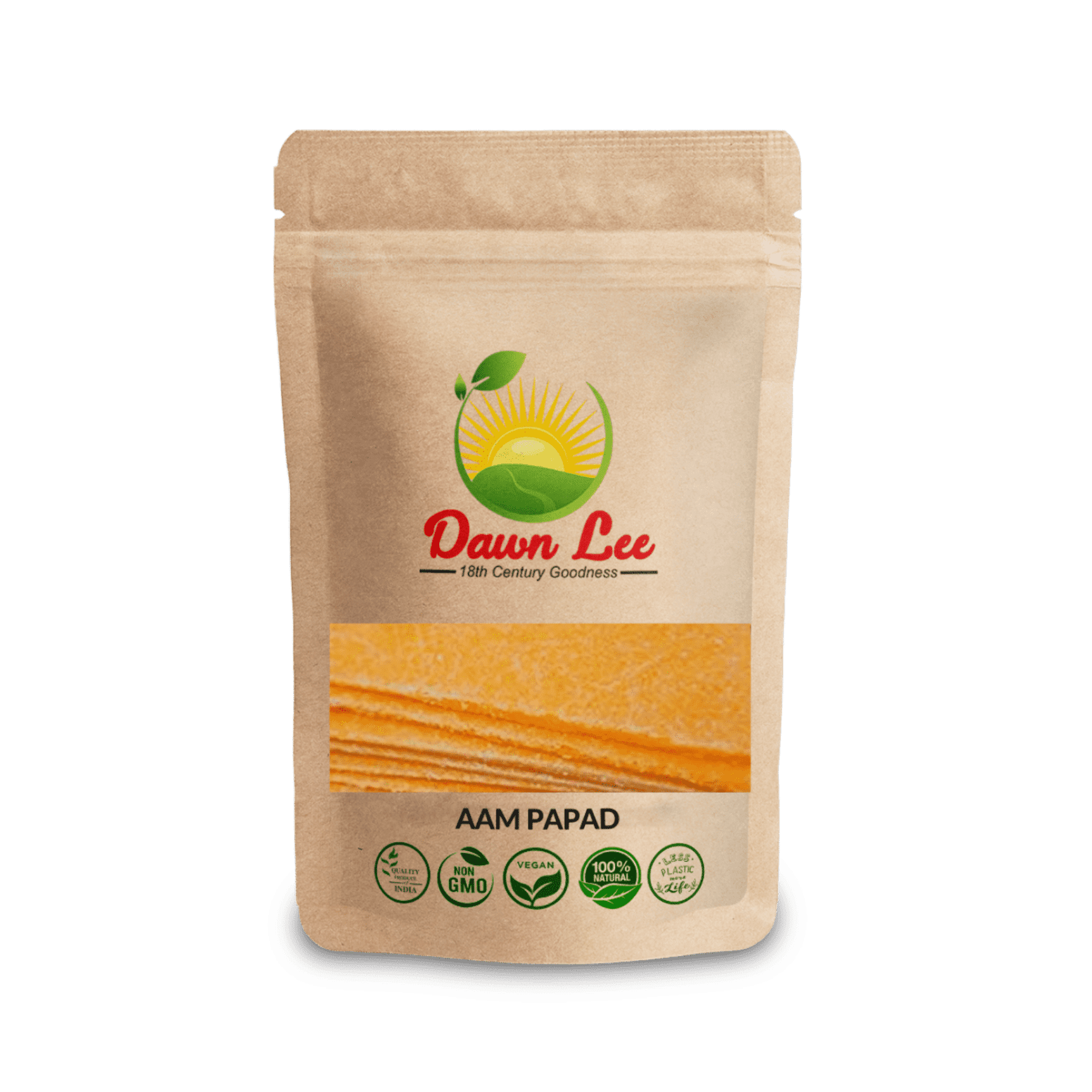 Dawn Lee Aam Papad- 100 Gm Natural Mango Pulp-Mang Slice-Aam Papad ...