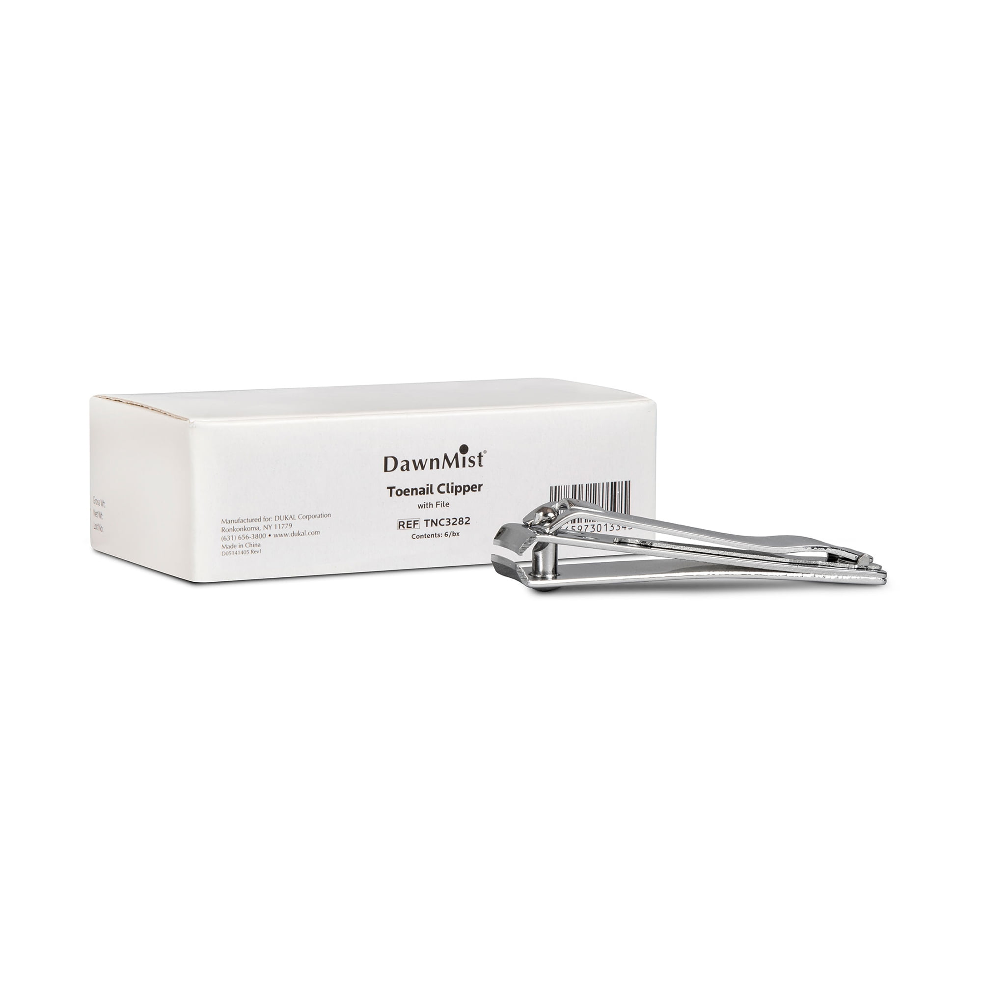 Dawn Mist Fingernail Clippers 2-1/4 Inch Carbon Steel 6 per Box FNC3268 ...