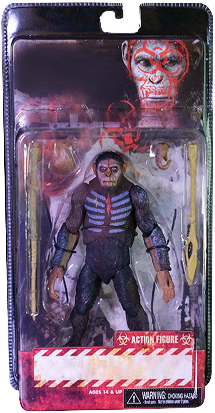 2025 New Dawn of the Planet of the Apes Maurice Koba Caesar Figures ...
