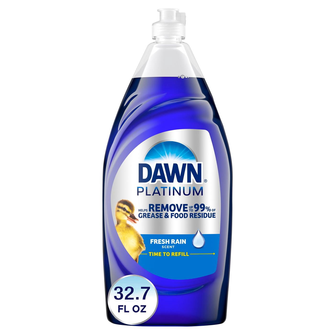 Dawn Platinum Refreshing Rain Liquid Dish Soap - 32.7 oz- Pack of 2 ...