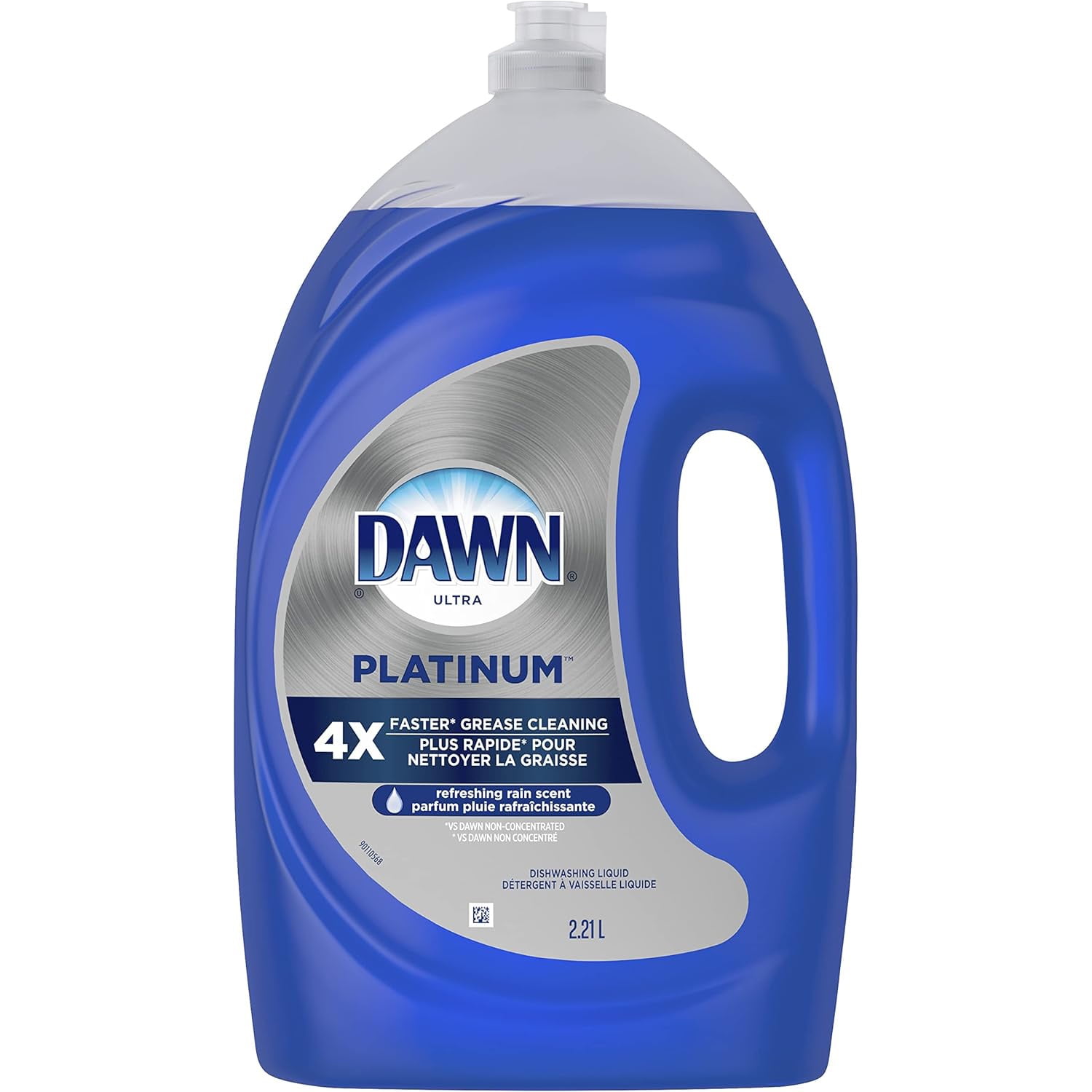 Dawn Platinum Dishwashing Liquid, Refreshing Rain Scent, 2.21 litre ...
