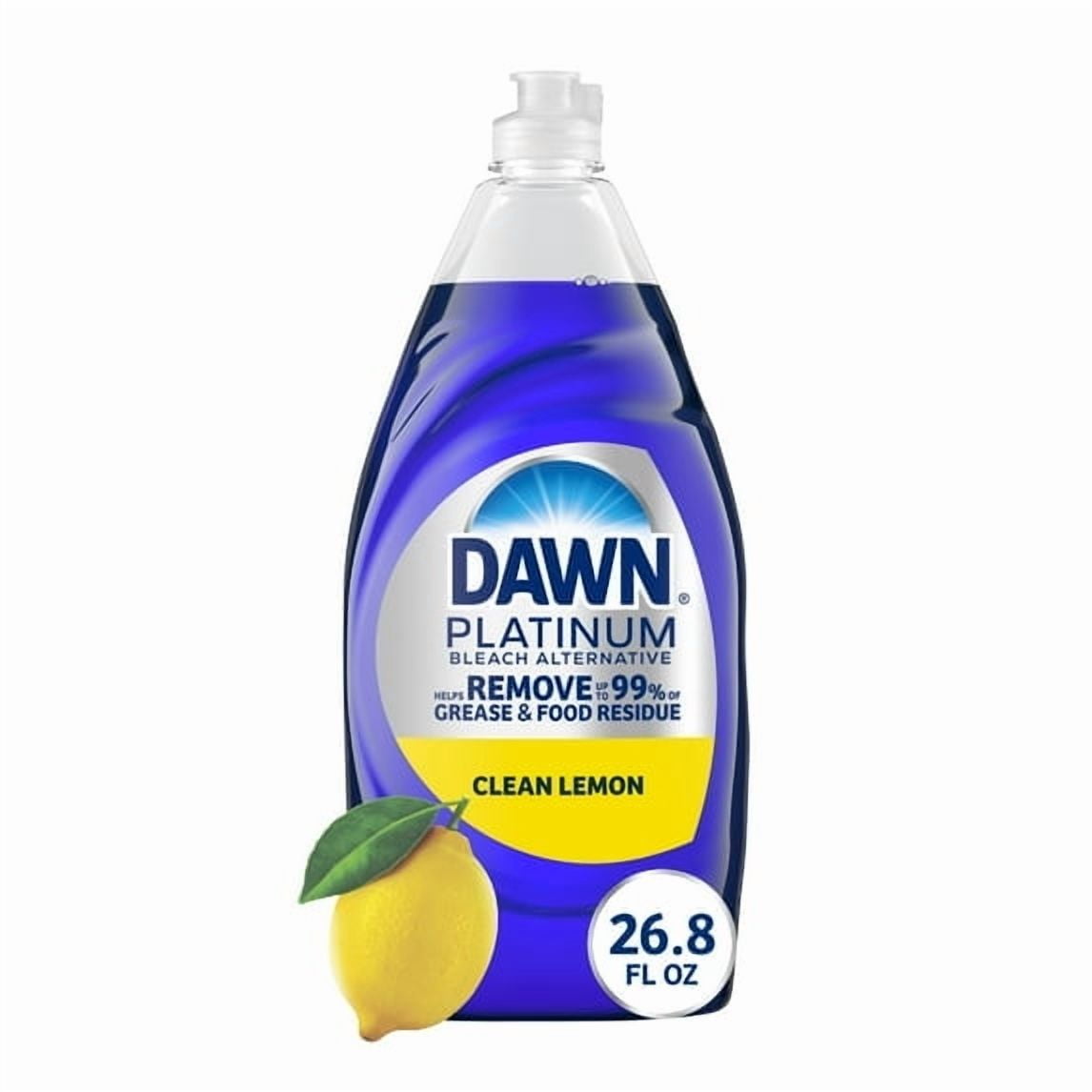 Dawn Platinum Liquid Dish Soap, Dishwashing Liquid, Grease Removal ...