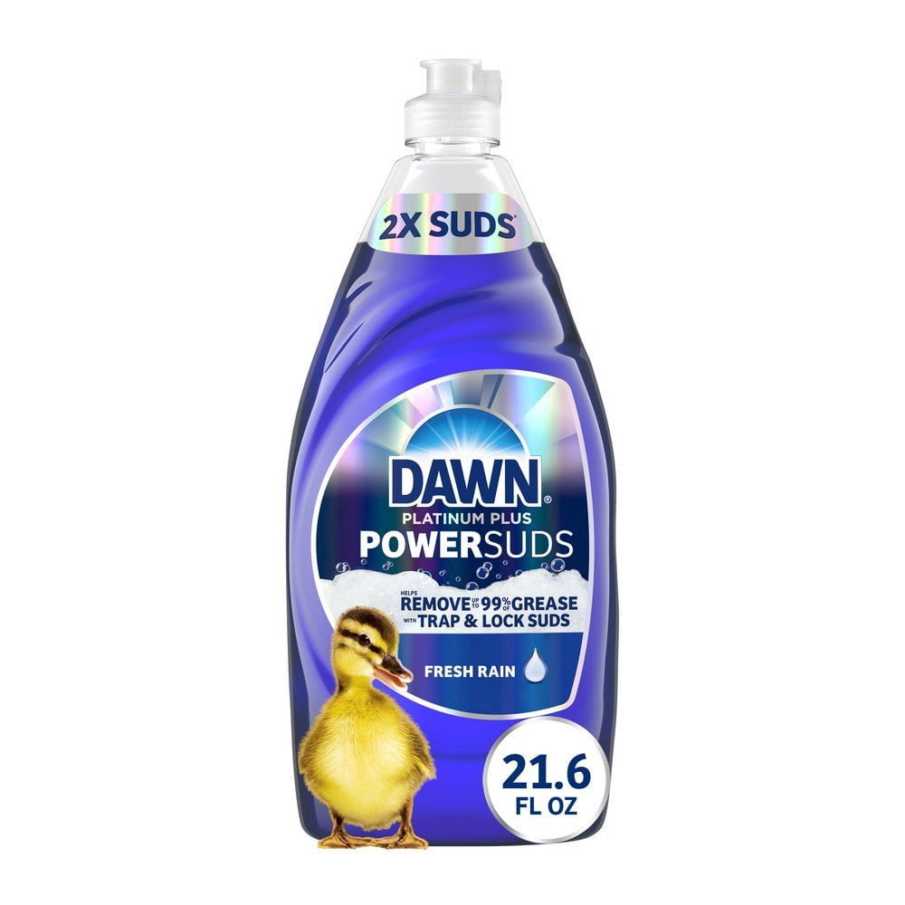 Dawn Platinum Plus Power Suds - Fresh Rain - 21.6 oz (Pack of 2 ...