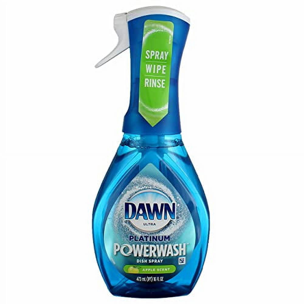 Dawn Ultra Platinum Powerwash Dish Soap, Apple Scented Washing Cleaner ...