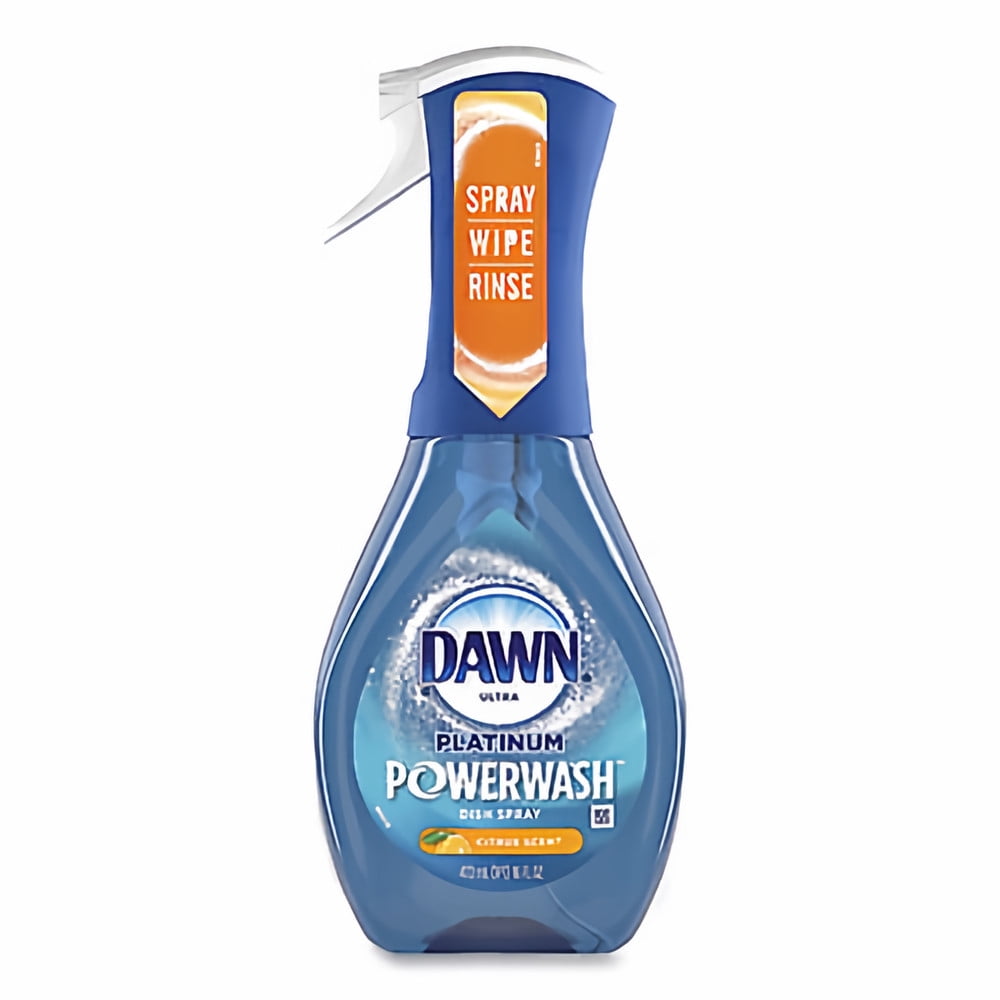 Dawn Platinum Powerwash Dish Spray Lemon Starter Kit 16 fl oz (Pack of ...