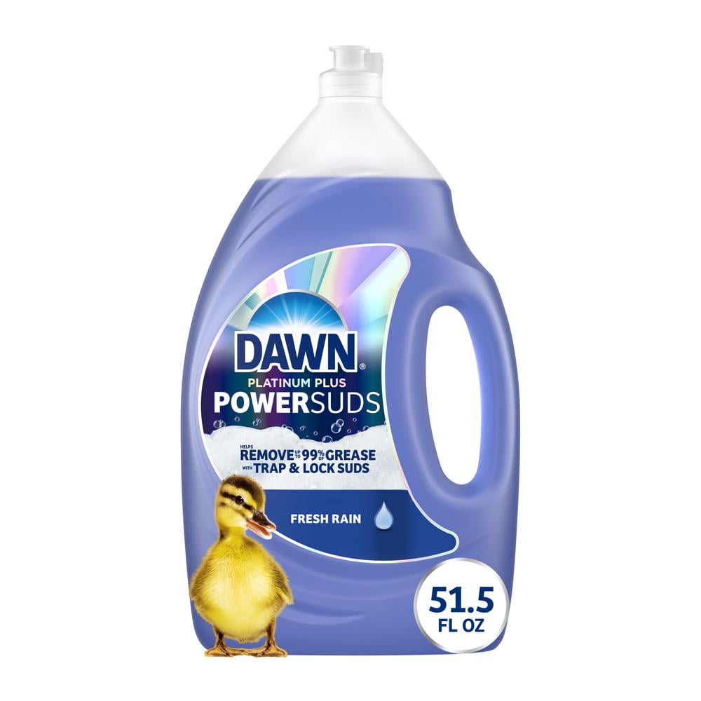 Dawn Power Suds Platinum Plus - Fresh Rain - 51.5 oz - Walmart.com