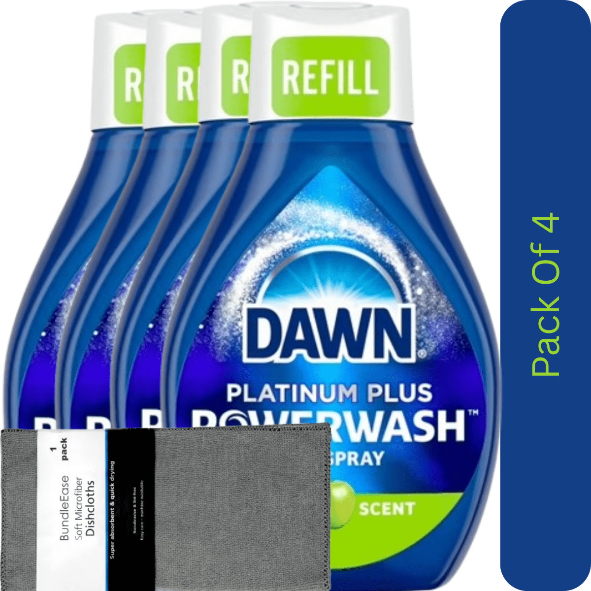 Dawn Powerwash Dish Soap Refill, Spray, Apple Dishwashing Liquid, 16 fl ...