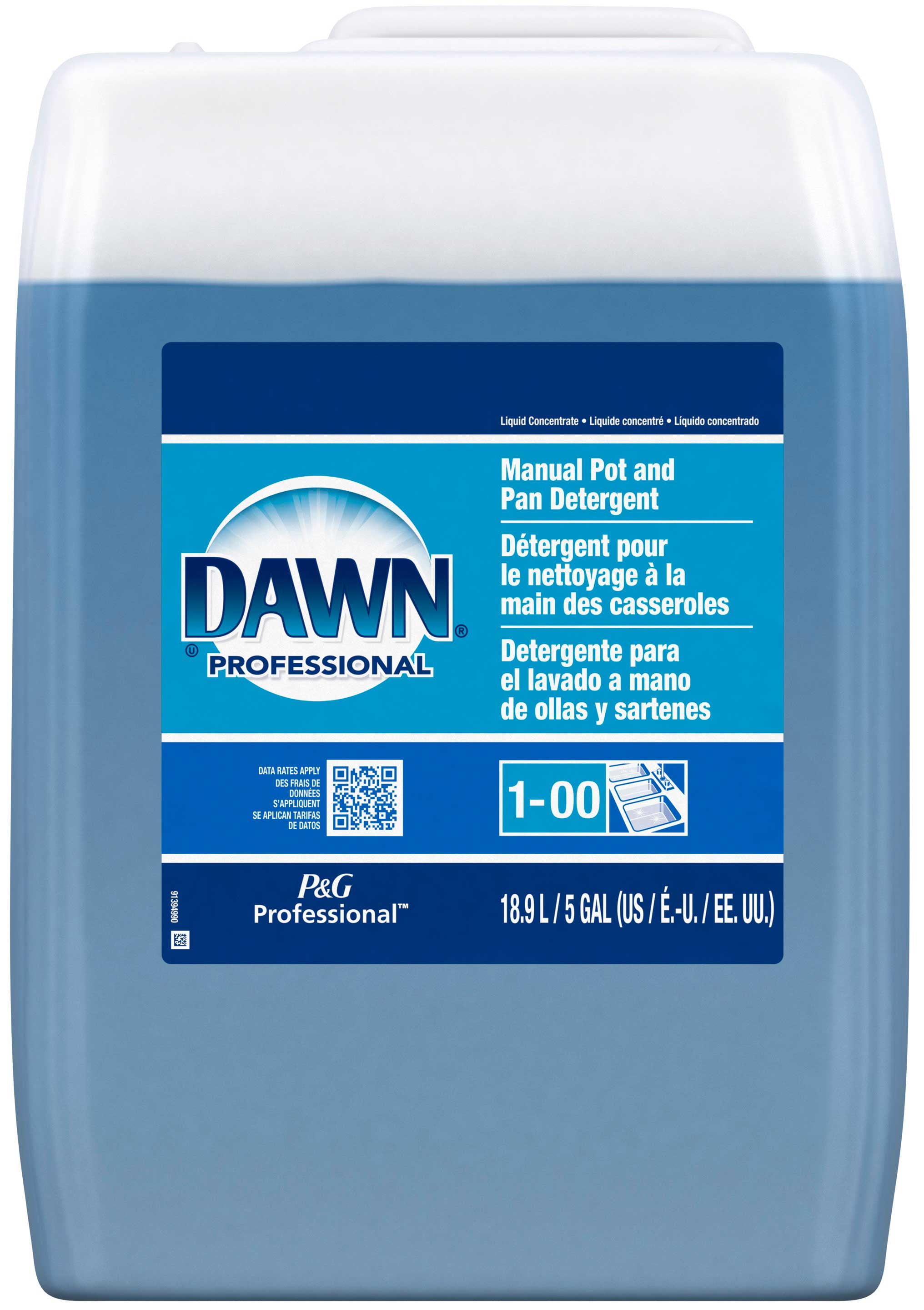 Dawn Professional 70681 Manual Pot & Pan Dish Detergent, Original Scent ...