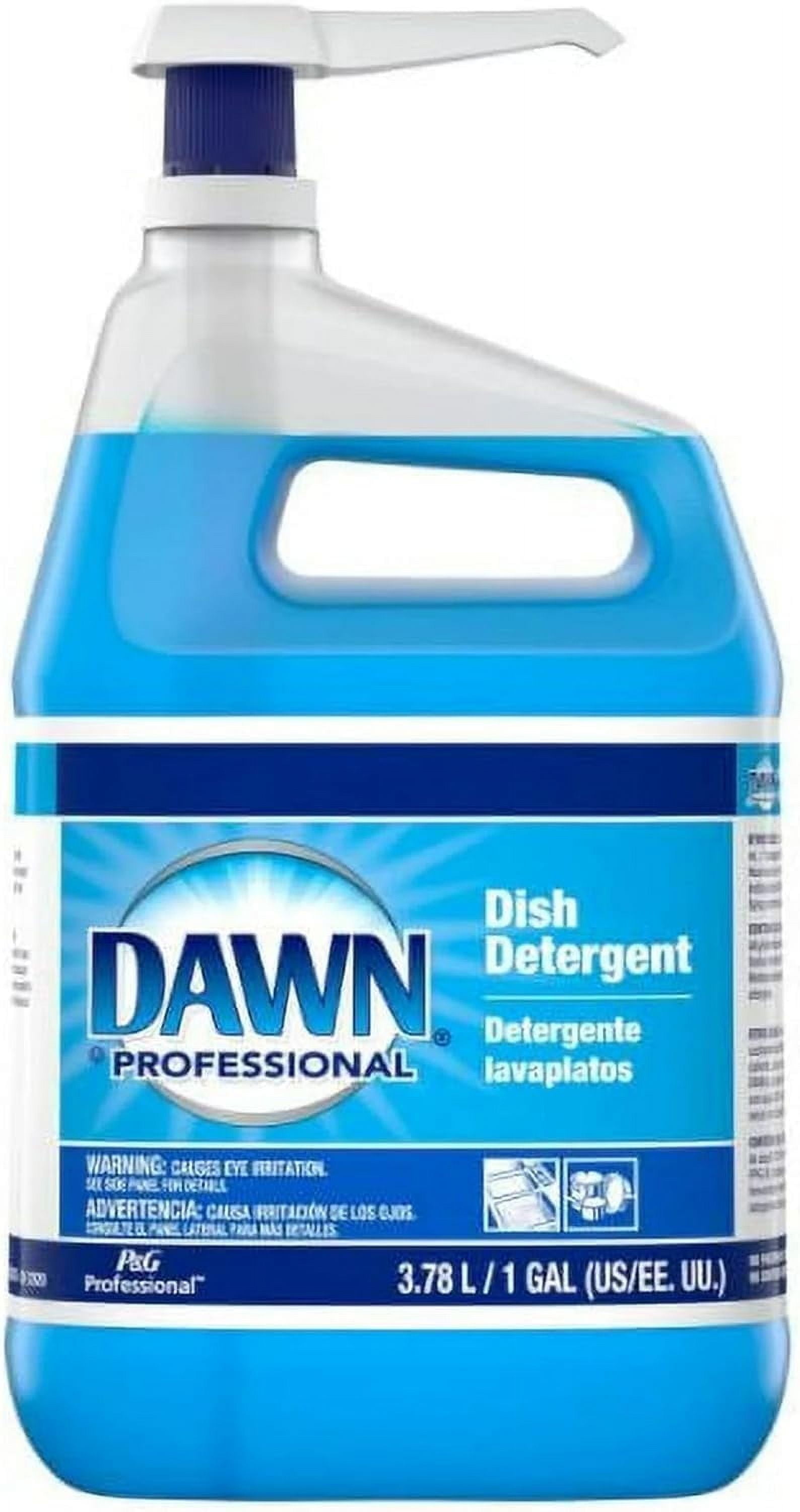 Dawn Professional Dish Detergent Soap, With Pump, Liquid Concentrate, 1 ...