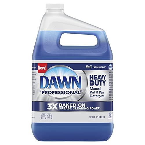 Dawn Professional Heavy Duty Manual Pot and Pan Dish Soap Detergent, 1 ...