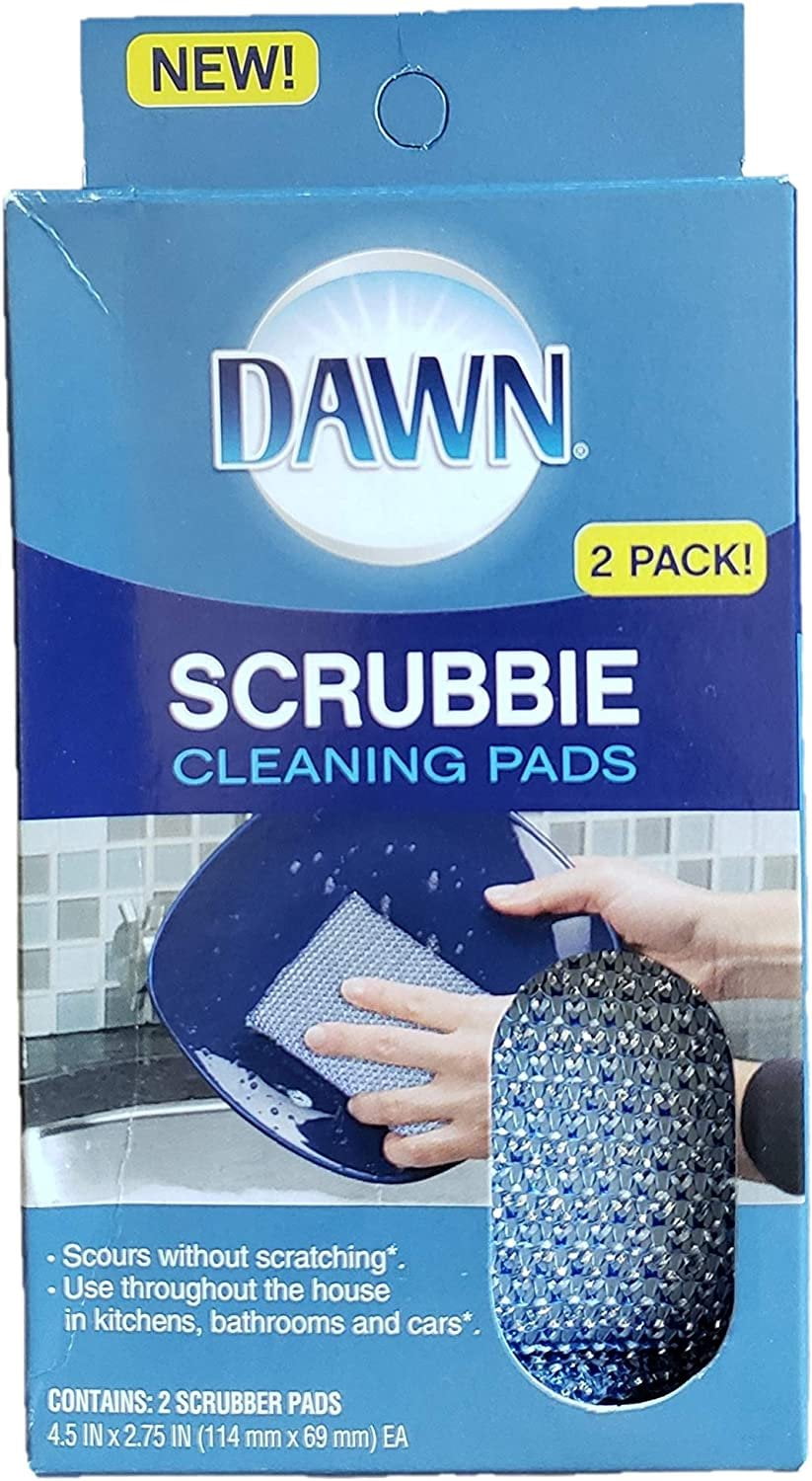 Dawn Scrubbie Cleaning Pads, 2 Ct - Walmart.com