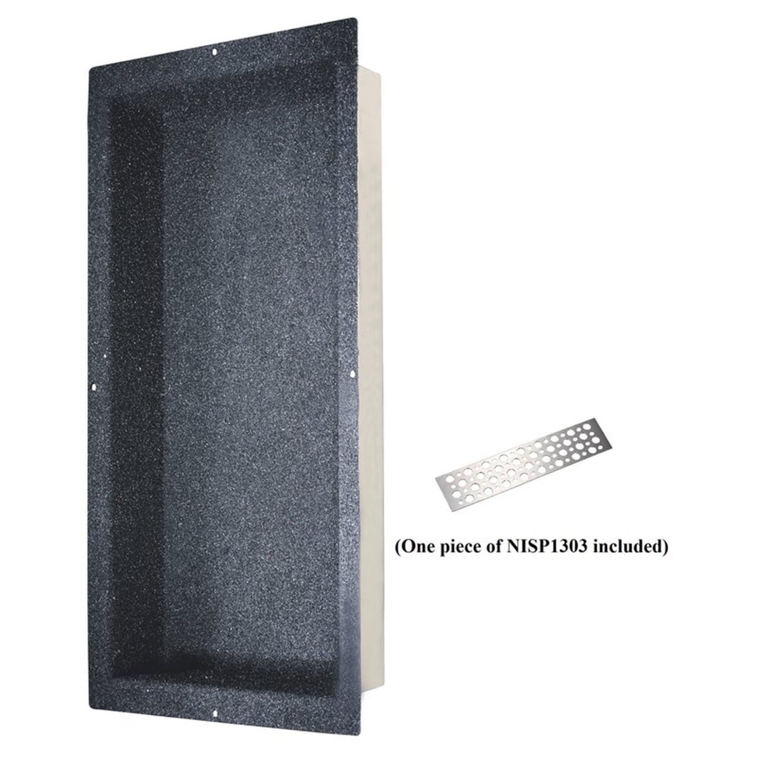 Dawn Stainless Steel Shower Niche with One Stainless Steel Support ...