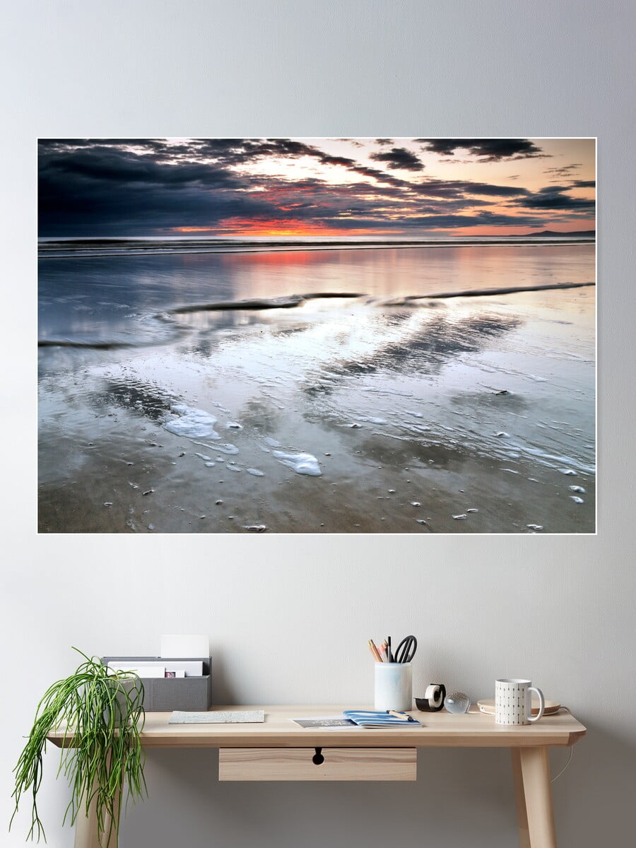Dawn Tide Poster Wall Art, Modern Wall Decor For Living Room Bedroom ...