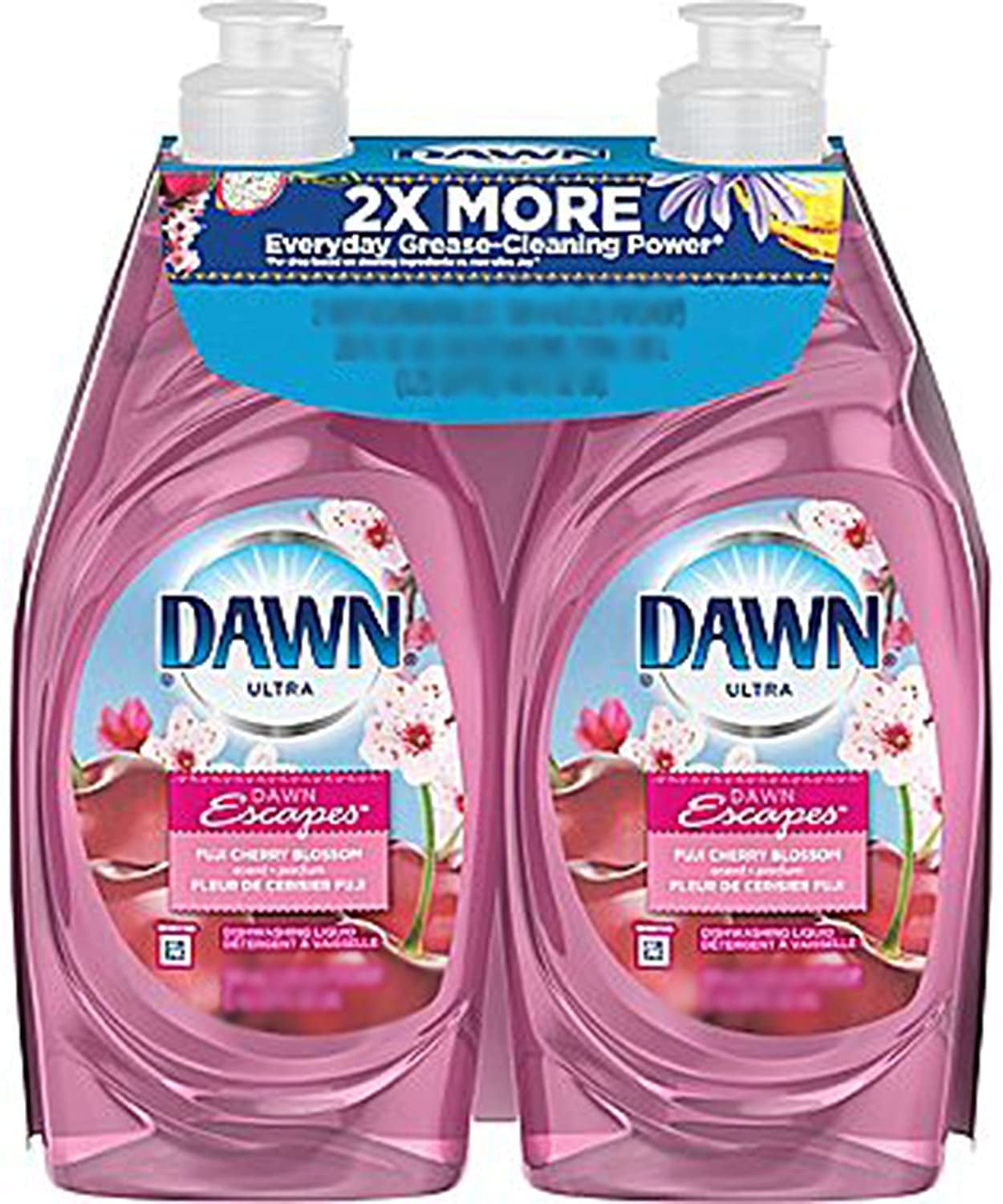 Dawn Ultra Dawn Escapes Fuji Cherry Blossom Scent Dishwashing Liquid ...