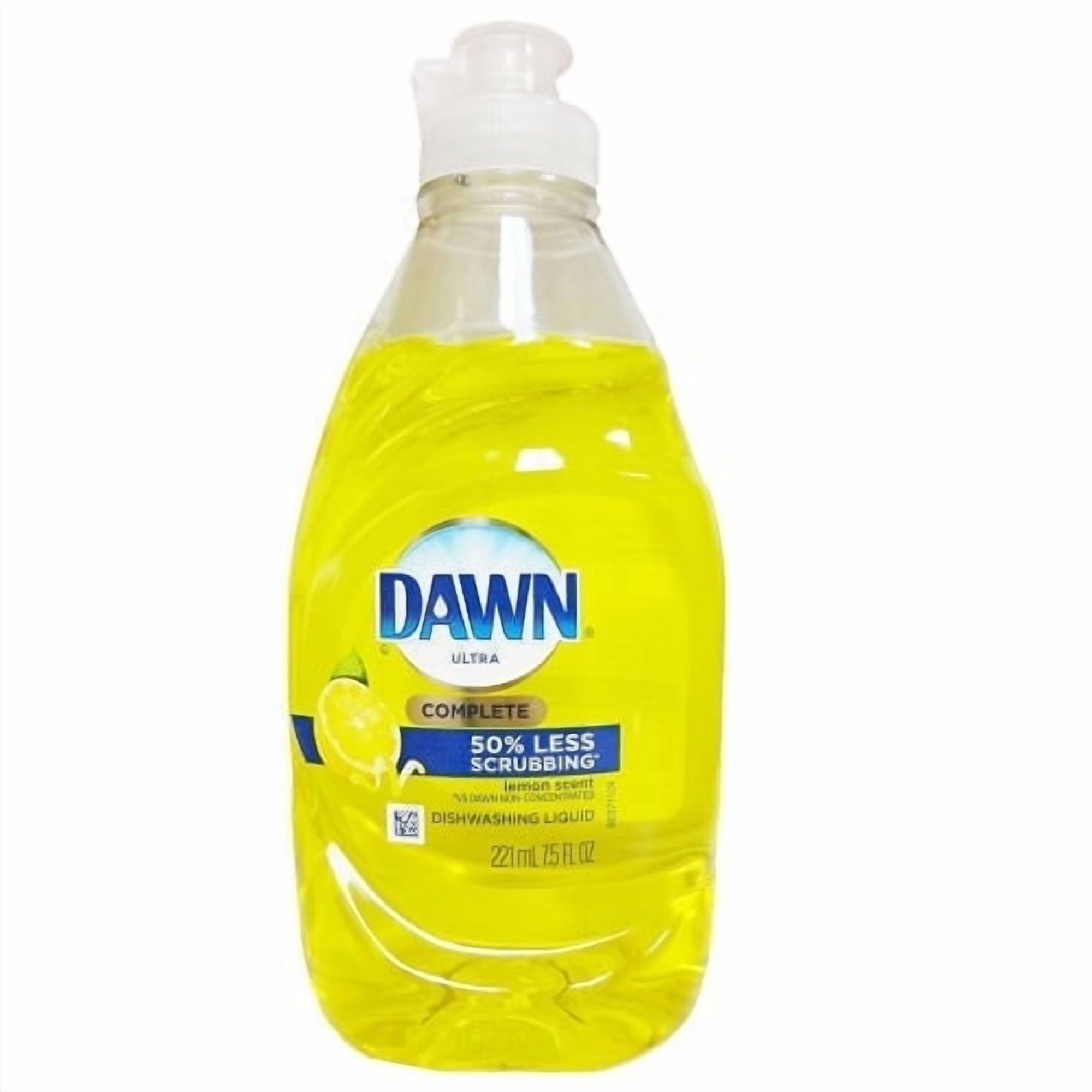 Dawn Ultra Lemon Scent Dishwashing Liquid, 7.5 oz - Walmart.com