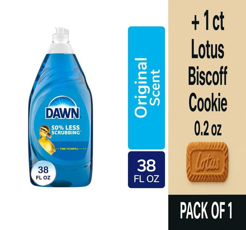 Dawn Ultra Original Scent Liquid Dish Soap 38 fl oz - Pack of 1 & Lotus ...