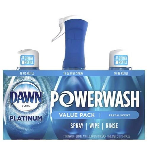 Dawn Ultra Power Wash Platinum Fresh Scent Packaging May Vary - Walmart.com