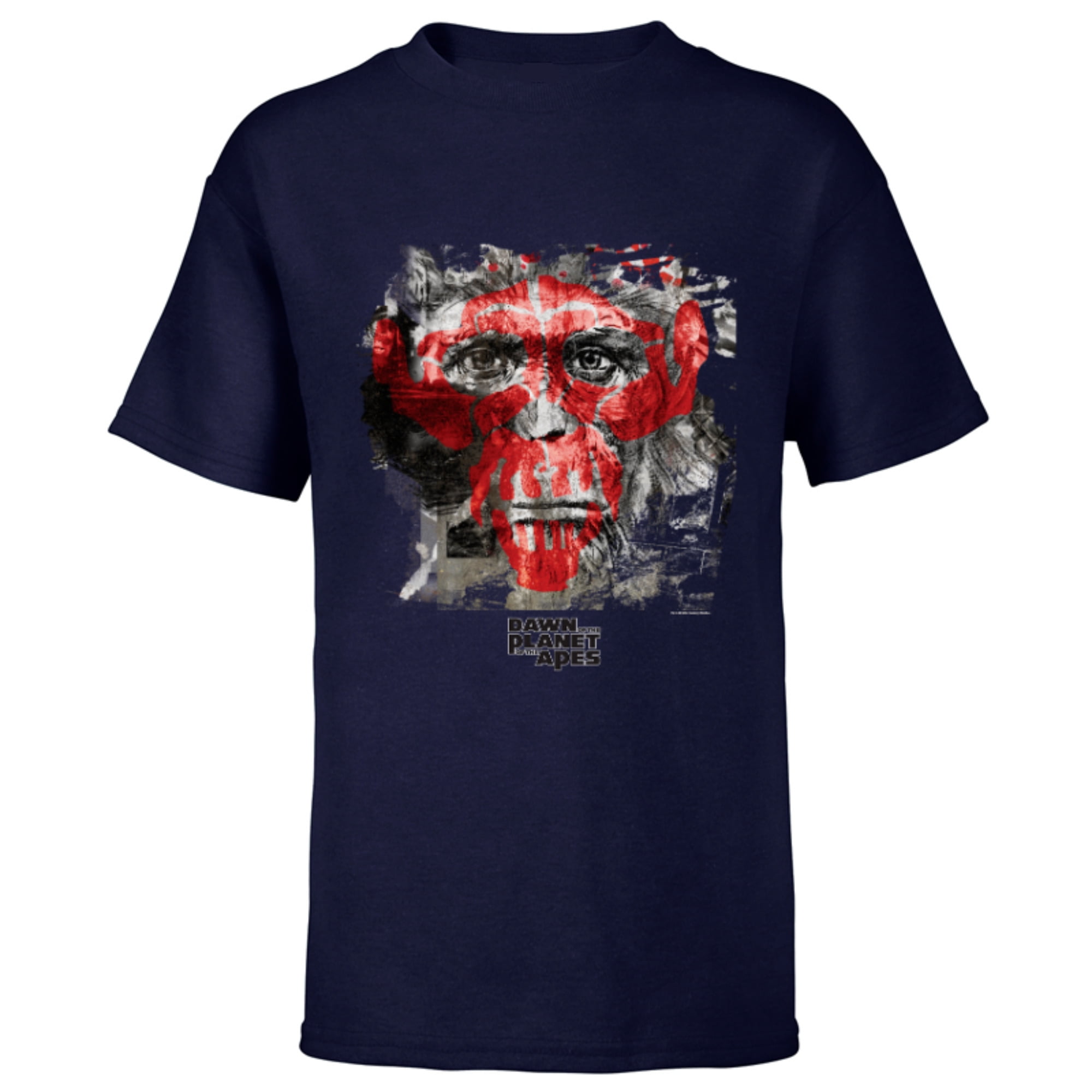 Dawn of the Planet of the Apes Caesar Face and Red Ape Skull - Short ...