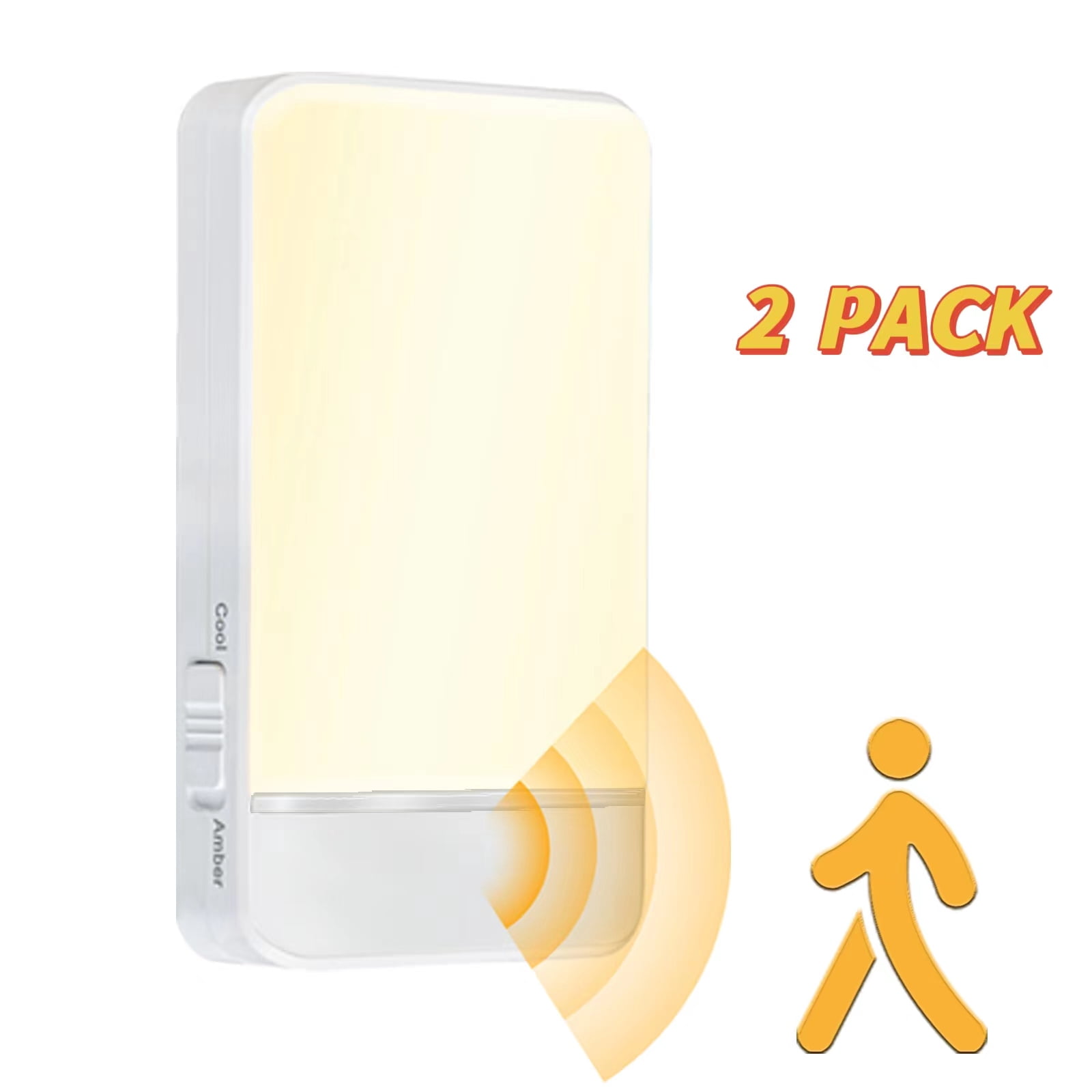 Dawnrise Night Lights plug into wall, Invisible Motion Sensor Light ...
