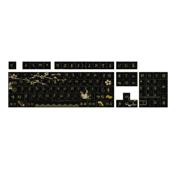 Dawns Theme 108Keys Original Profile Keycap Dye Sublimations PBT ...