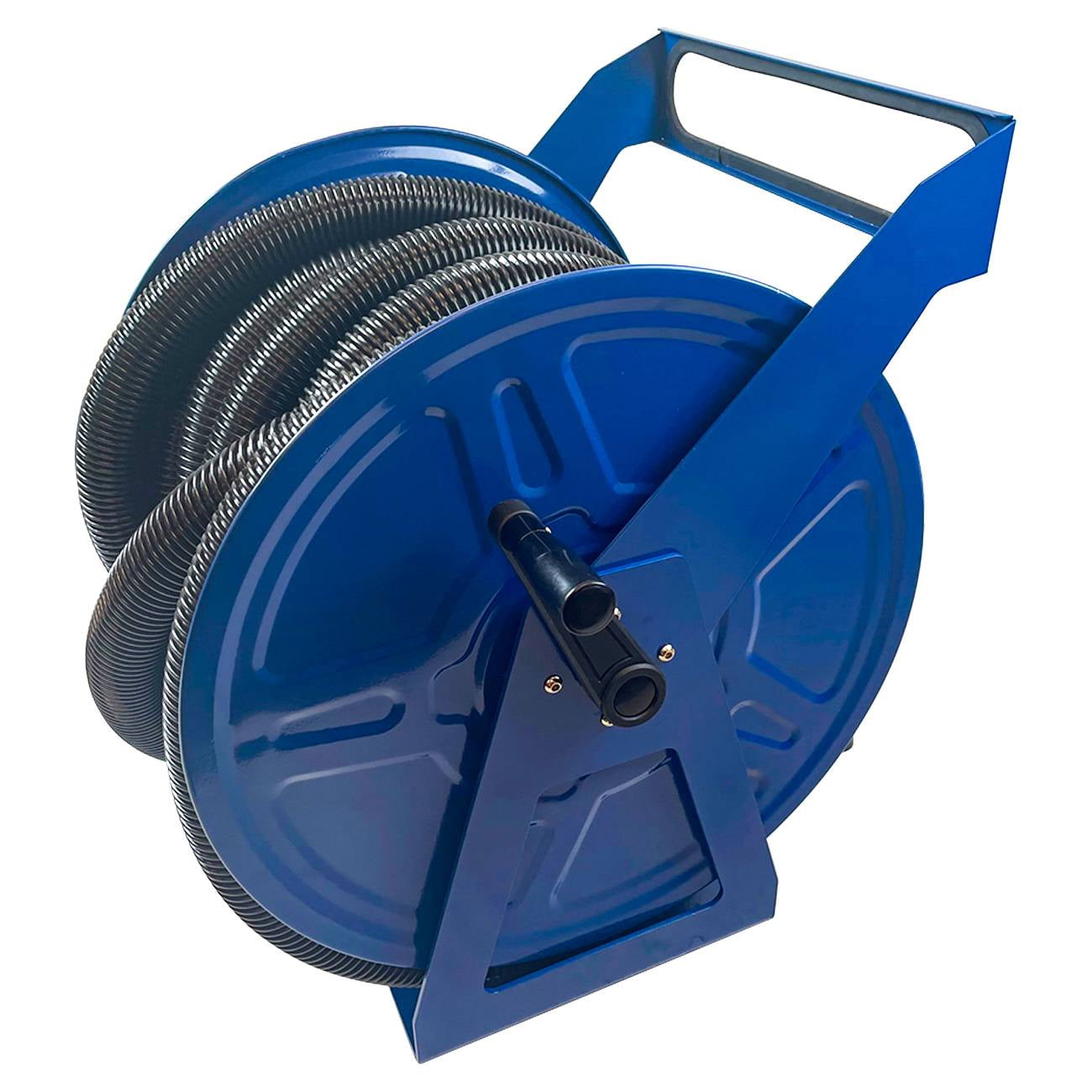 Dawot 2" x 50' Air Hose Reel Compact Air Compressor Hose Reel ...