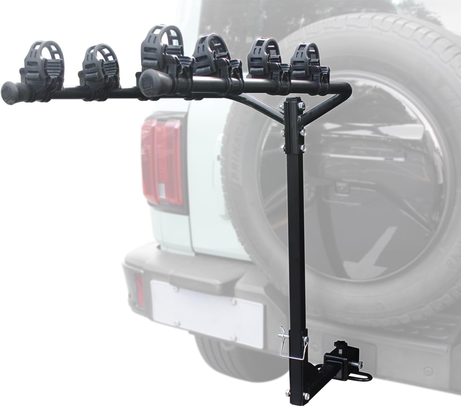 Dawot 4-Bike Hitch Mount Rack,Hitch Bike Rack 158 lbs Heavy Weight ...