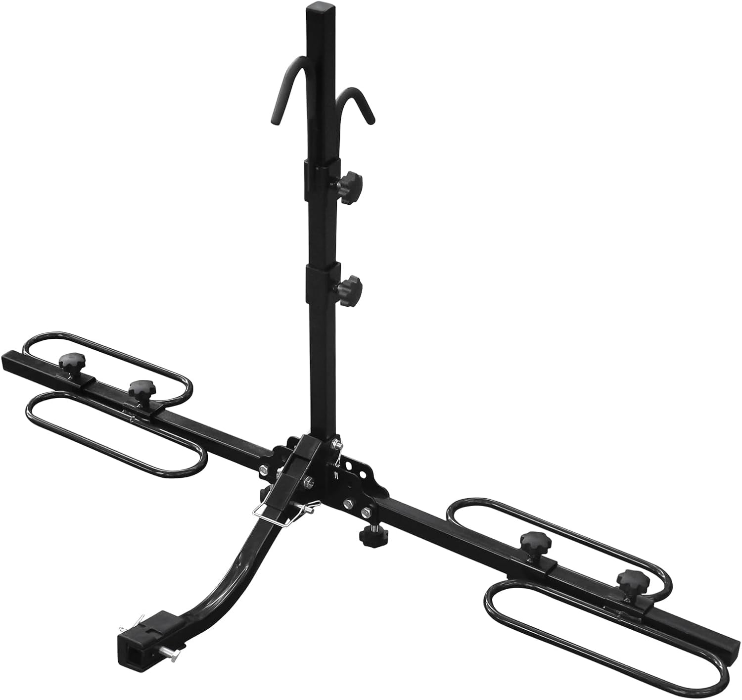 Dawot Bike Rack for Car 154 lbs, 2-Bike Rack Hitch Mount Platform Style ...