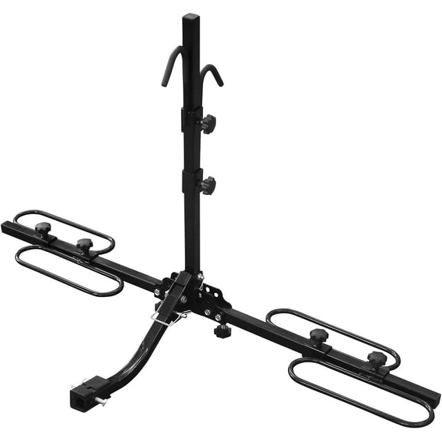 Dawot Bike Rack for Car 154 lbs, 2-Bike Rack Hitch Mount Platform Style ...