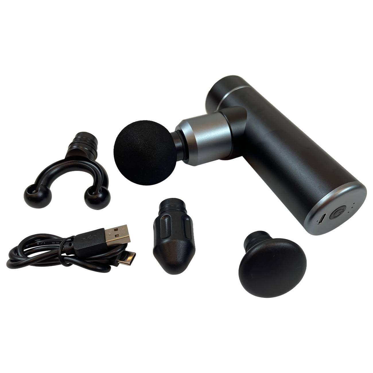 Dawot Black Muscle Massage Gun Percussive Deep Tissue with 3 Adjustable ...