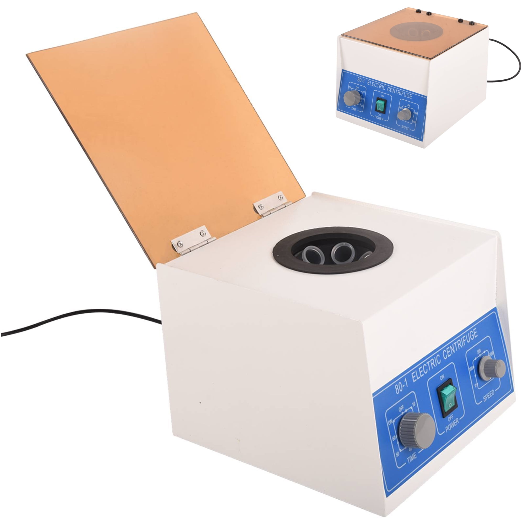 Dawot Lab Centrifuge Machine Benchtop Centrifuge Machine w/ Timer and Speed Control for Plasma ...
