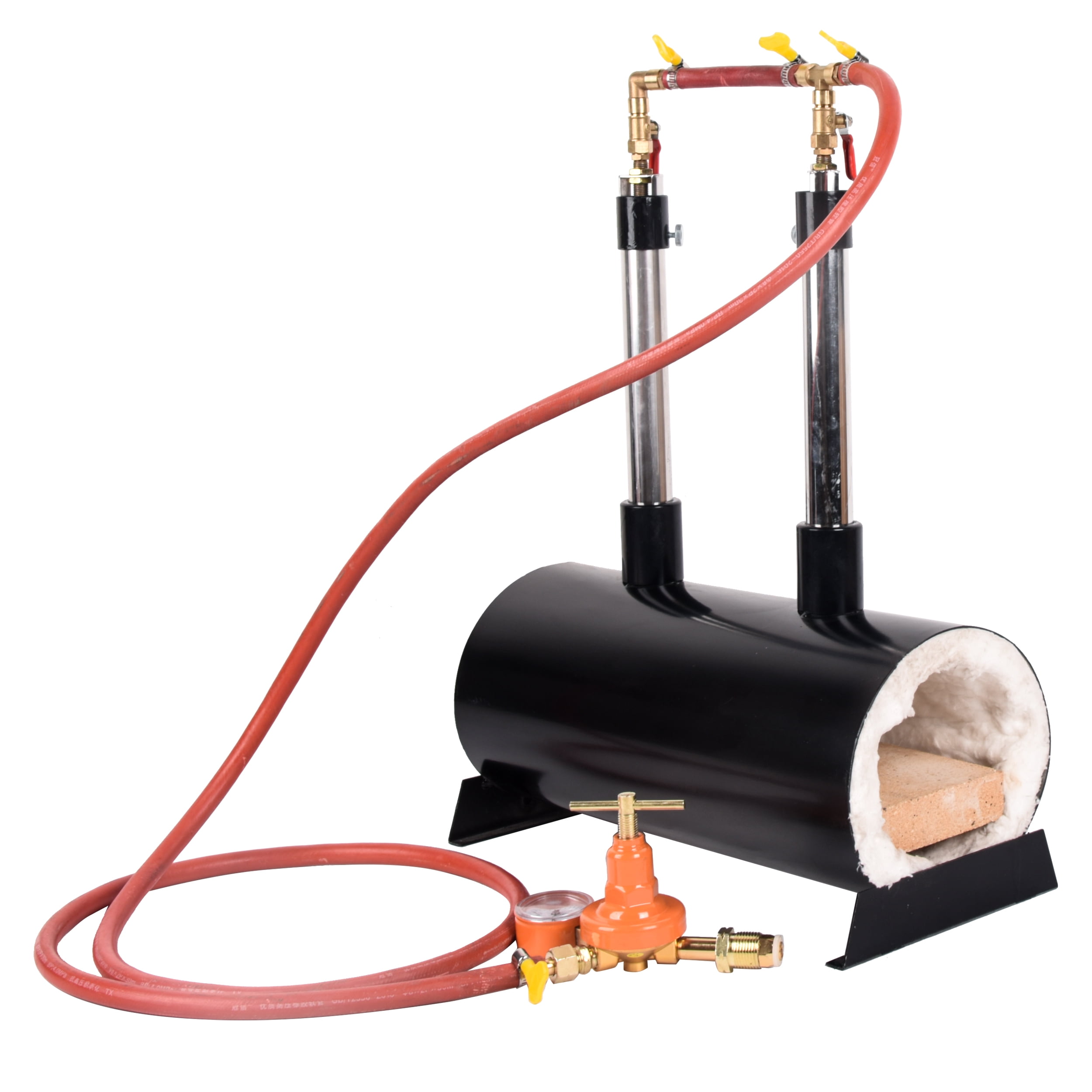 Dawot Propane Forge, Double Burner, 2500°F 1370℃, Large Capacity ...