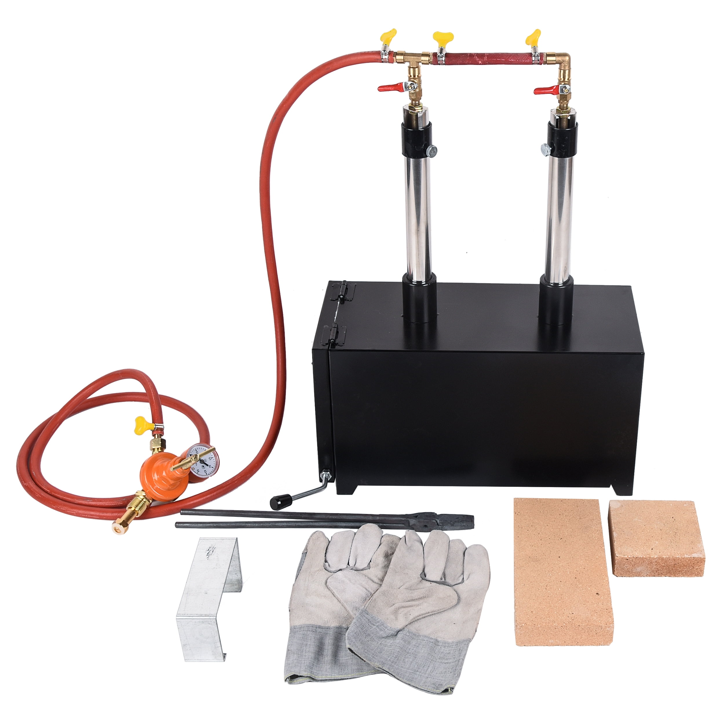 Dawot Propane Forge, Propane Knife Forge Double Burner w/1 door Large ...