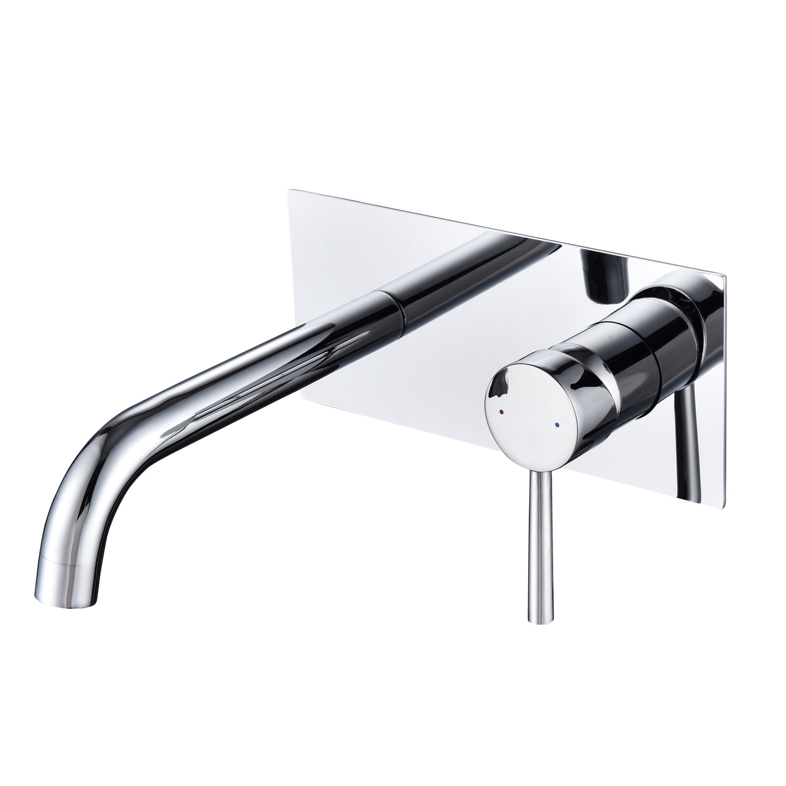 Dawot Single Handle Bathroom Faucets, Brass Sink Basin Mixer Taps ...
