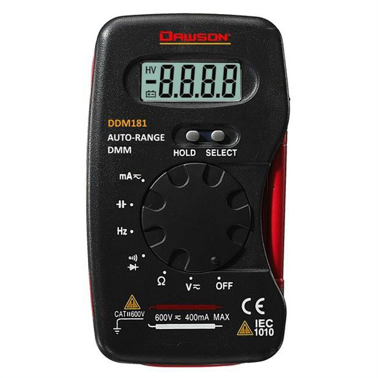 Dawson Tools DDM181 Pocket-Size Autorange Digital Multimeter - Walmart.com