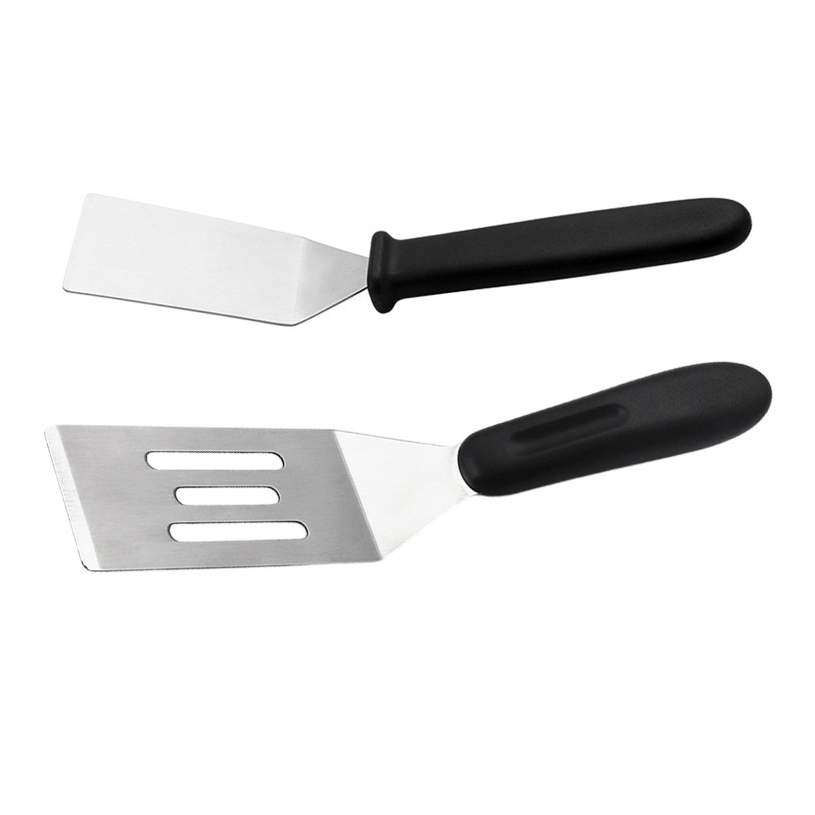 Dawwoti 2PCS Small Spatula, Mini Serving Spatula for Kitchen Use, Metal ...