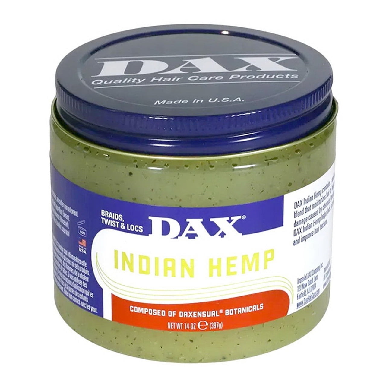 Dax Indian Hemp for Twist and Locs, 14 Oz, 6 Pack - Walmart.com