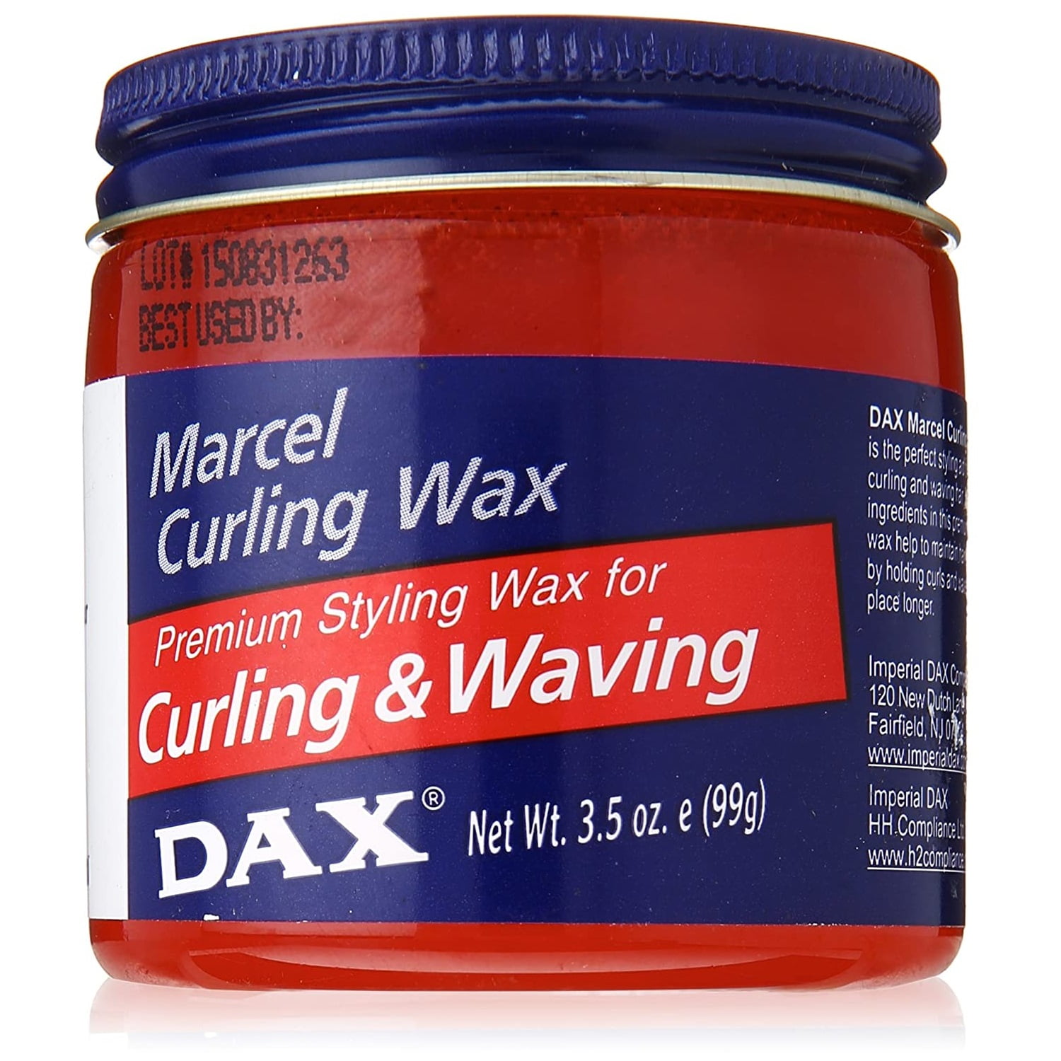 Dax Marcel Curling Wax 3.5 Oz,Pack of 12 - Walmart.com