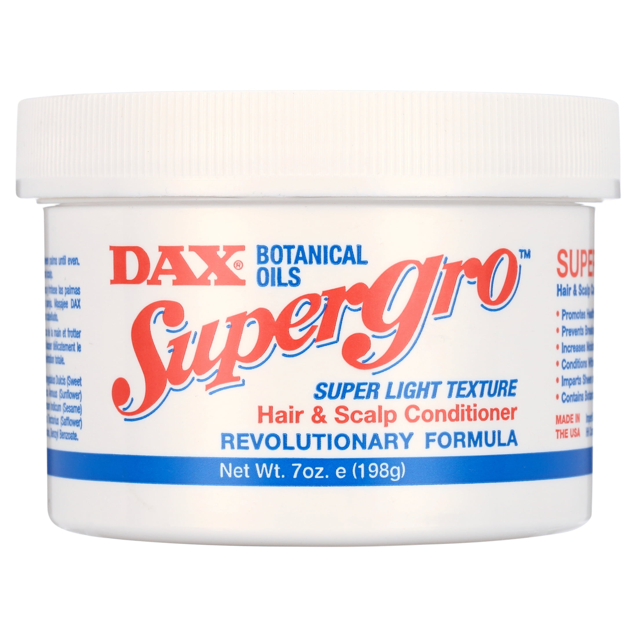 Dax Super Gro Hair and Scalp Conditioner 7 oz for Growth - Walmart.com