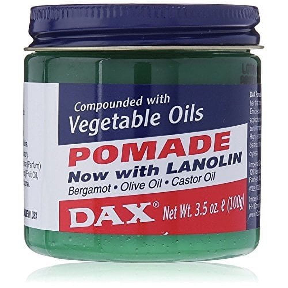 DAX Pomade, 3.5 oz, Strong Hold, Improves Hair Condition, Ideal for Dry ...