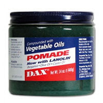 Dax Pomade Hair Grease with Natural Vegetable Oils - 14 Oz, 6 Pack ...