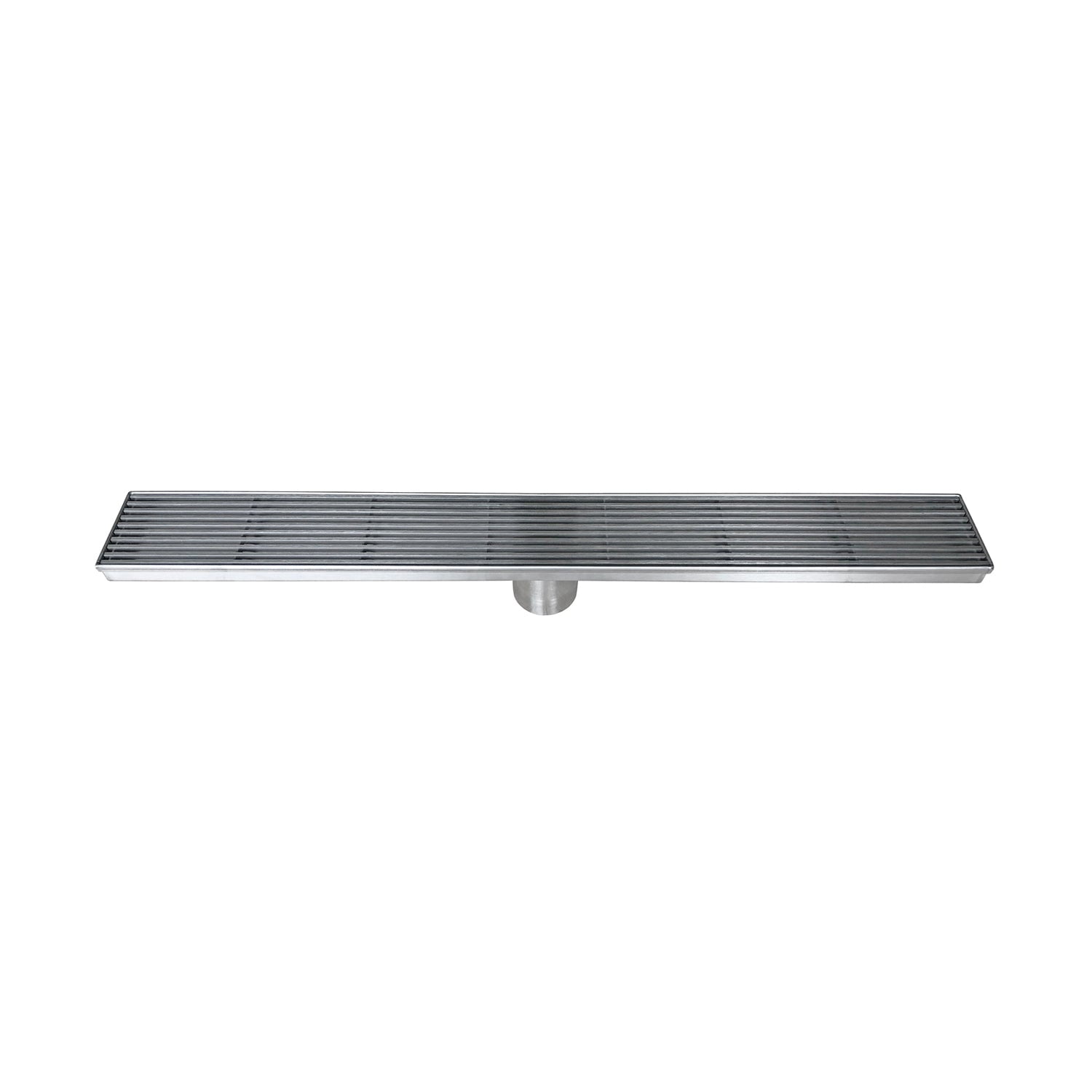 Dax Rectangle Shower Floor Drain 18 Gauge Brushed Stainless Steel 48 X ...