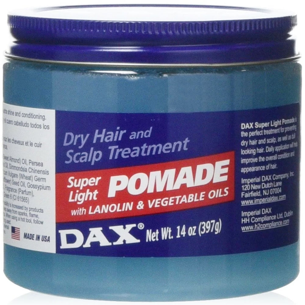 Dax Super Light Pomade 14 Oz.,Pack of 2 - Walmart.com