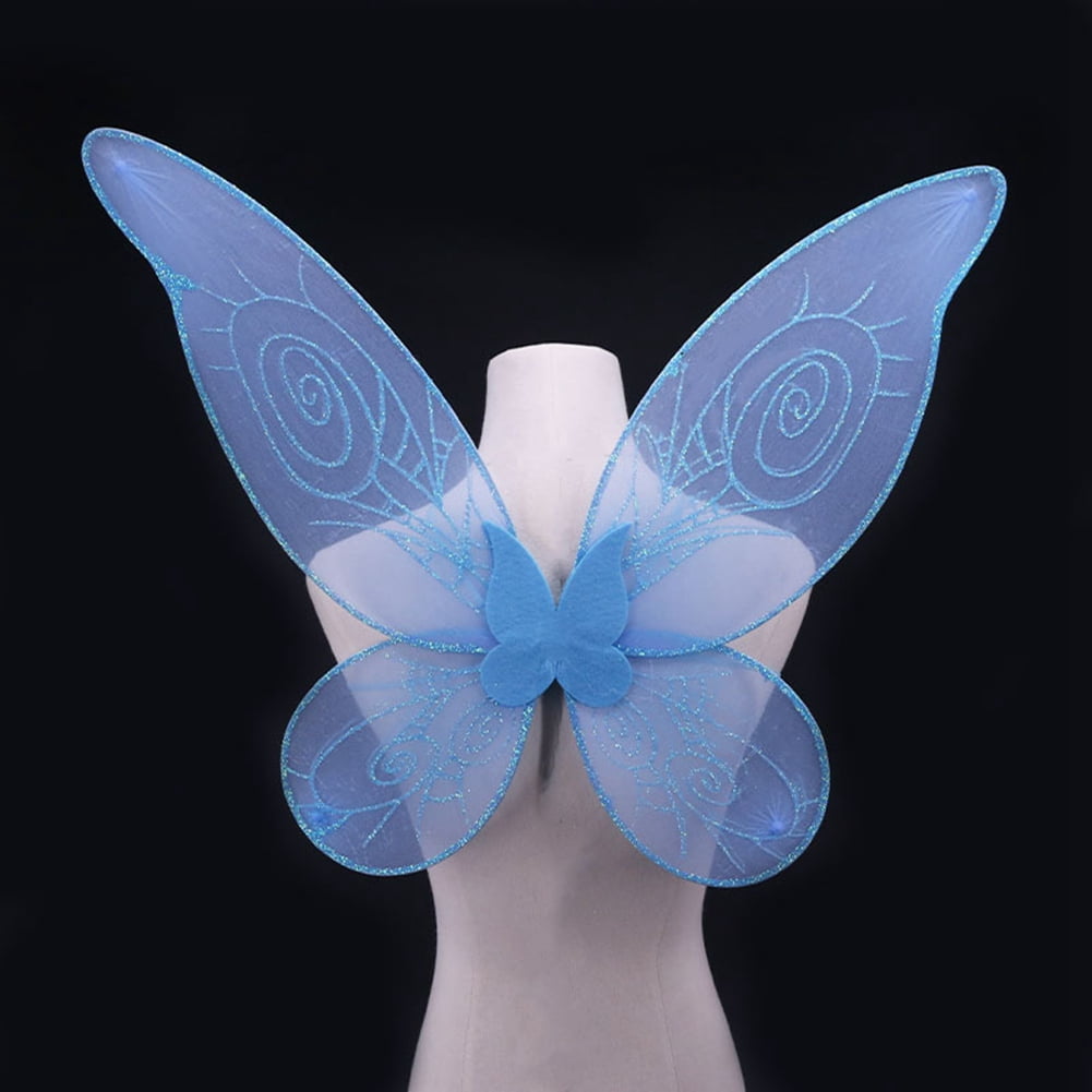 Daxin Kids Girls Fairy Wing Princess Butterfly Costume Wing for Kids ...