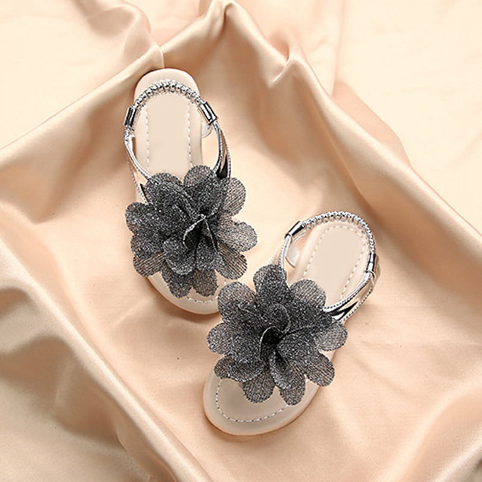 Daxin Little Girls Summer Sandals Open-Toe Fashion Cute Sandals Toddler ...