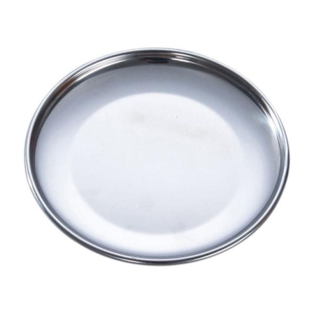 Daxin Metal Storage Tray Round Stainless Steel Snack Fruit Cosmetics ...