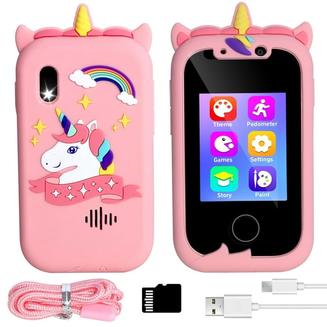 Daxiongmao Kids Smart Phone for 3 -7 Year Old Boys Girls Toys ...