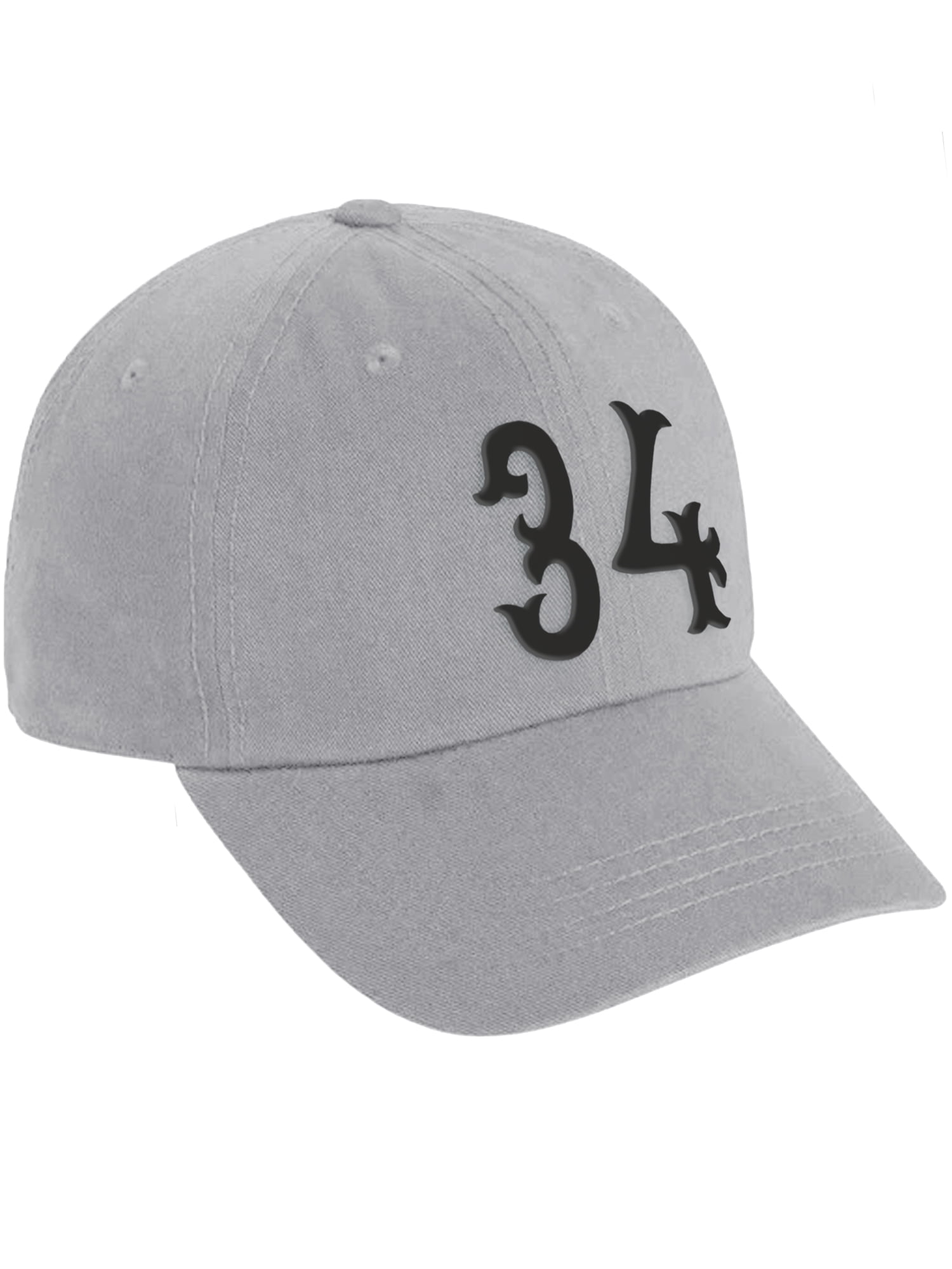 Daxton 3D Vintage Custom Number Low Profile Adjustable Baseball Dad Hat ...