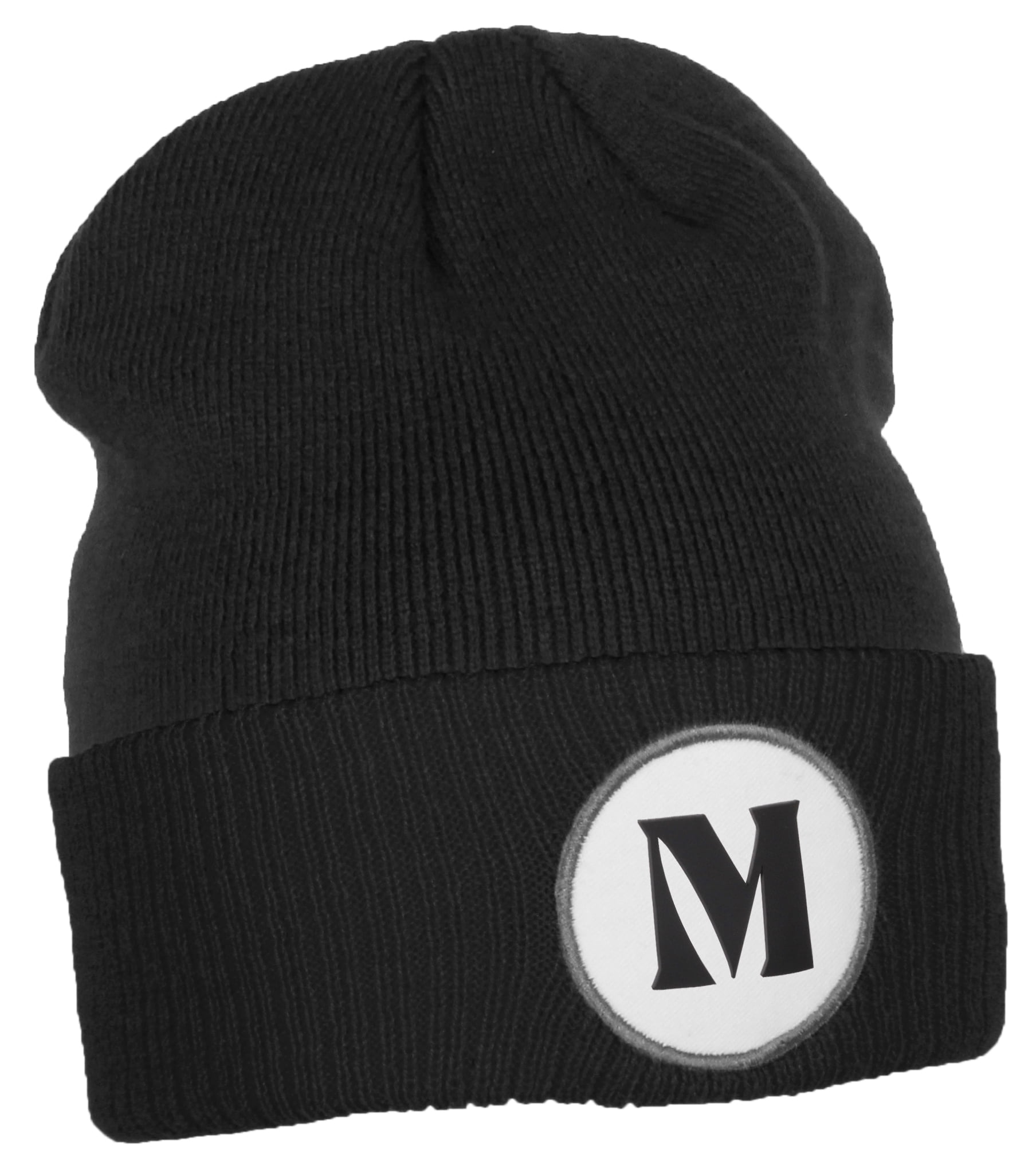 Daxton A to Z Initial Letter Cuffed Hat Beanie Warm Knit Skull Cap ...